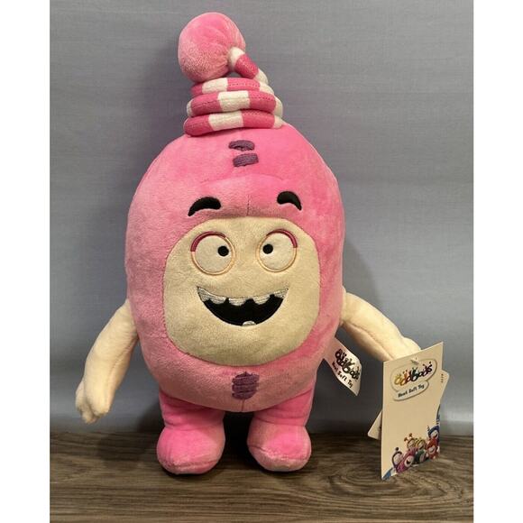 One Animation | Toys | Pink 4 Oddbods Cartoon Stuffed Plush Toy Cute ...